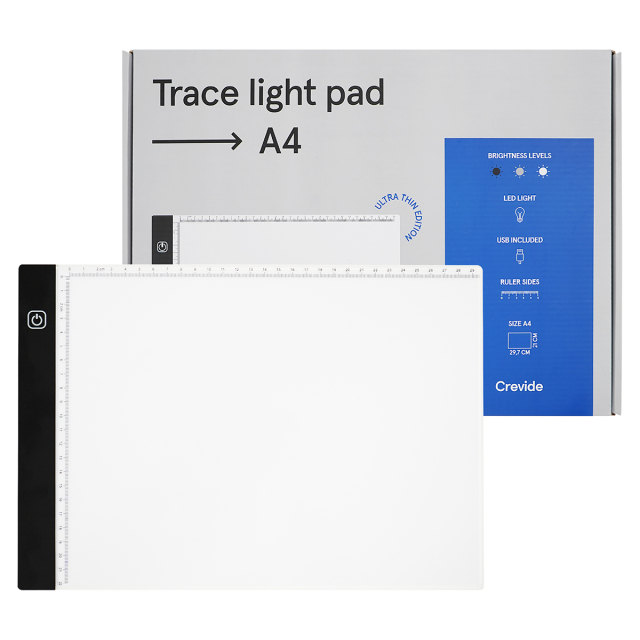 Crevide Leuchttisch Trace Light Pad A4 | Pen Store